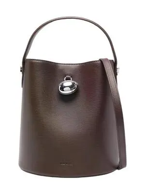 Cafuné Egg Bucket Bag Brown