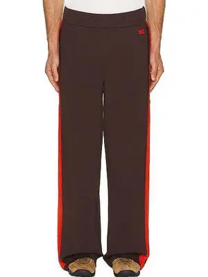 WALES BONNER Tide Track Pant - Brown