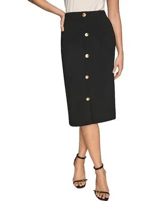 Donna Karan New York Straight Skirt - Black