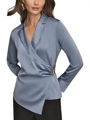 Donna Karan New York Wrap Blouse - Tempest