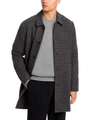 Rails Hockney Textured Coat - Grey Check Plaid