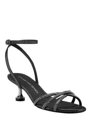 STUART WEITZMAN Nudist Sandals Gunmetal