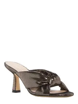 STUART WEITZMAN Soplaya Slide Sandals - Platino