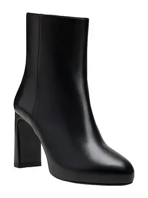 STUART WEITZMAN Babette Platform Booties - Black