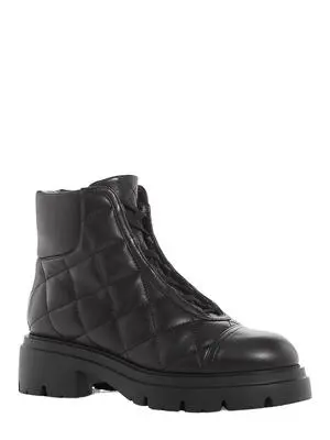 STUART WEITZMAN Hudson Quilted Boots - Black