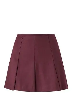 Pinko Christina Mini Skirt - Burgundy-wine Tasting