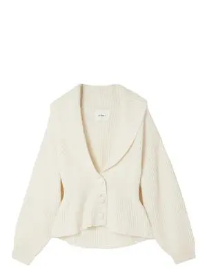 LISA YANG Alessandra Ribbed Cashmere Cardigan