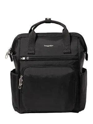 BAGGALLINI The Travel Smart Edit Securtex Anti-theft Windsor Backpack - Black