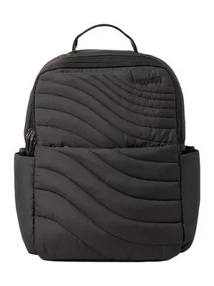 BAGGALLINI Set Wave Backpack - Black Wave Puff