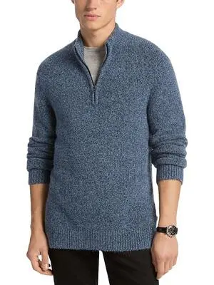 Michael Kors Quarter Zip Sweater - Midnight