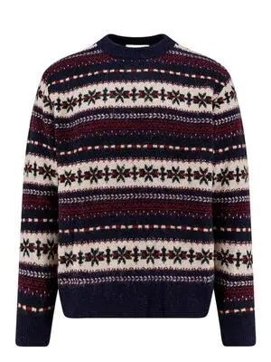 DUNST Fairisle Sweater - Blue