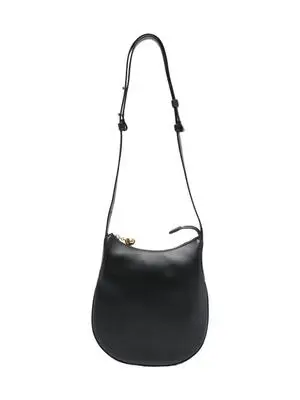 Cafuné Lune Zip Shoulder Bag - Black