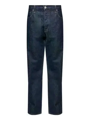AGOLDE Magnus Buttoned Jeans Blue