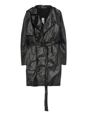 Rick Owens Belted Coat - Black