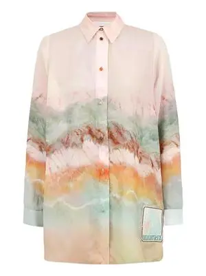 Zimmermann Daylight Relaxed Shirt - Neutrals