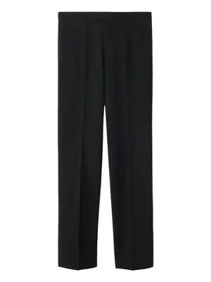 Burberry Wool Trousers - Black