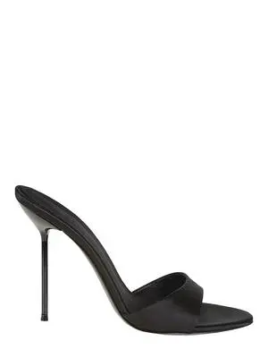 Paris Texas 105mm Stiletto-heel Mules - Black