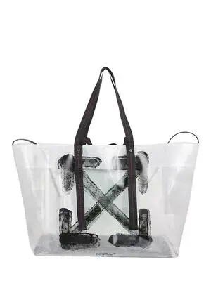 Off-White Arrow-motif Tote Bag - White