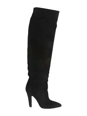 Paris Texas 100mm Leather Boots - Black
