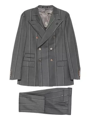 GABRIELE PASINI Luigi Bianchi Wool Suit - Grey