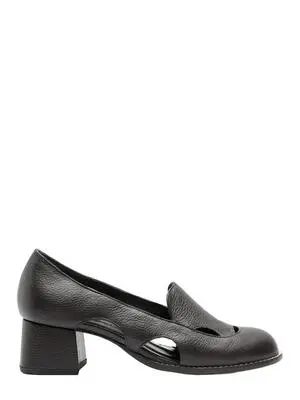 STUDIO CHOFAKIAN 40mm Fragmento Cut-out Pumps - Black