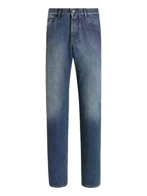 Dolce & Gabbana Button-fastening Jeans - Blue