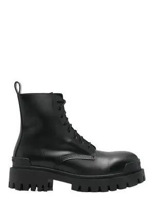 BALENCIAGA 49mm Lace-Up Boots