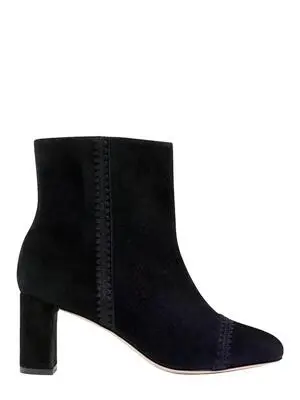 Cinq À Sept 70mm Peyton Suede Boots - Black