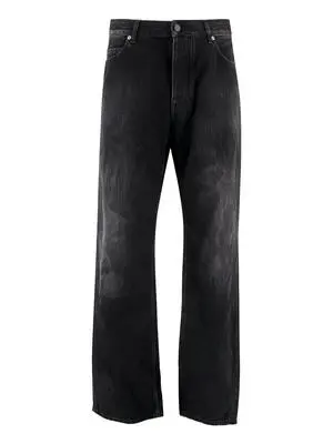 Balenciaga Five-pocket Jeans - Black