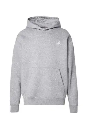 Nike Jordan Brooklyn Fleece Hoodie - Grey Heather/white