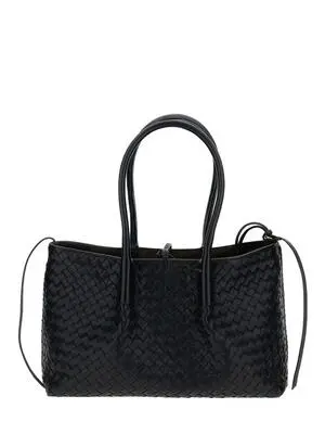 Bottega Veneta Medium Pinacoteca Tote - Black