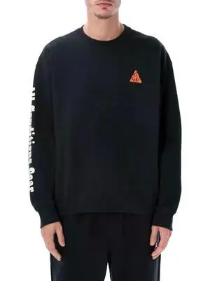 Nike Graphic-print Sweatshirt - Black