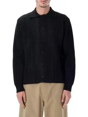 AURALEE Polo-Collar Cardigan