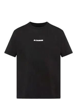 JIL SANDER Logo-print T-shirt - Black
