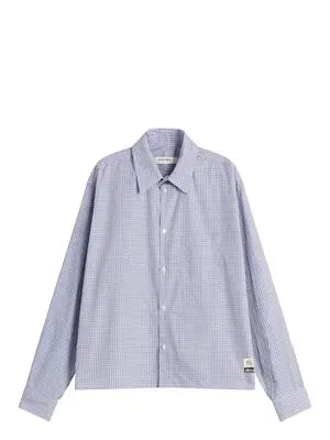 ABOUT:BLANK X Check Shirt - Blue
