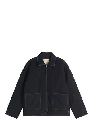 KARDO Cord Double Zip Jacket - Navy
