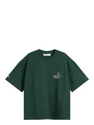 ABOUT:BLANK X Dominoes T-shirt - Epsom Green