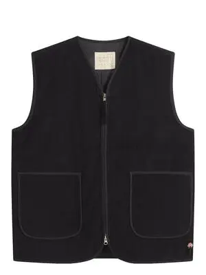 KARDO Cord Gilet - Black