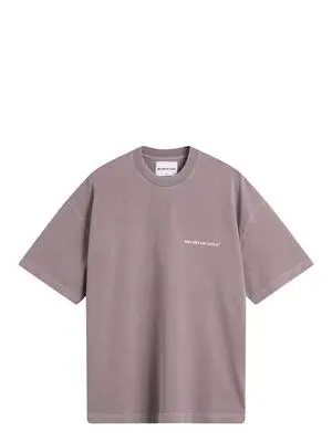 MKI MIYUKI ZOKU Uniform T-shirt - Pigment Raisin