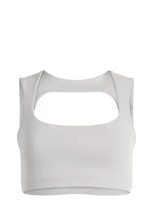 Nike Zenvy Sports Bra - Grey/white