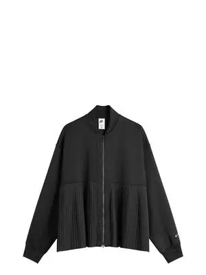 Nike Pleated Track Jacket - Black/sail