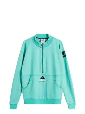 Adidas Eqt Quarter-zip Top - Equipment Green