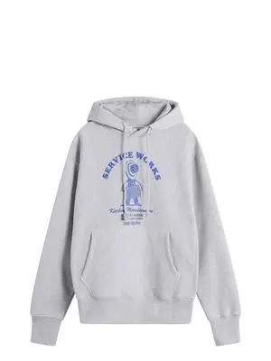 SERVICE WORKS Maintenance Hoodie - Heather Grey
