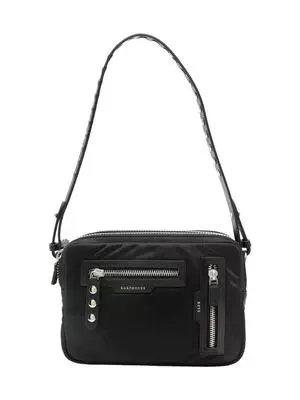 ANYA HINDMARCH Studded Strap Crossbody Bag - Black