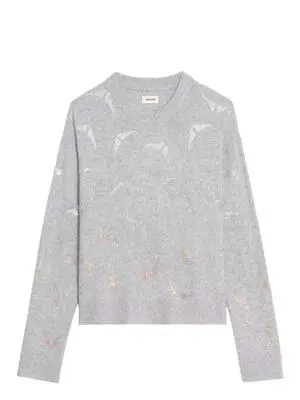 Zadig&Voltaire Wings-detail Sweater - Grey