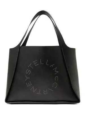 Stella McCartney Logo-Detail Tote Black