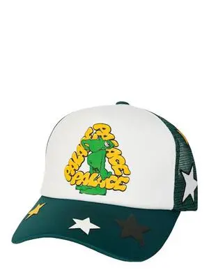 PALACE Palace Mark Bode Trucker Hat Green