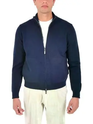 DRUMOHR Zip-fastening Cardigan - Blue