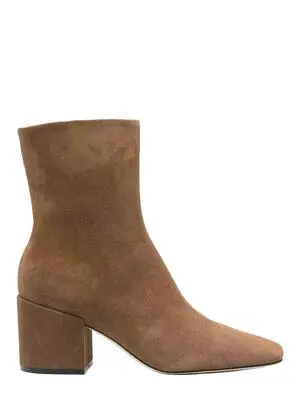 Dear Frances Alma Suede Boots - Brown