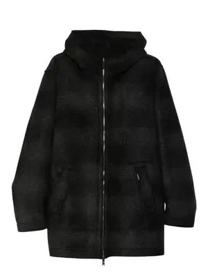 COLMAR Hooded Zip Coat - Black